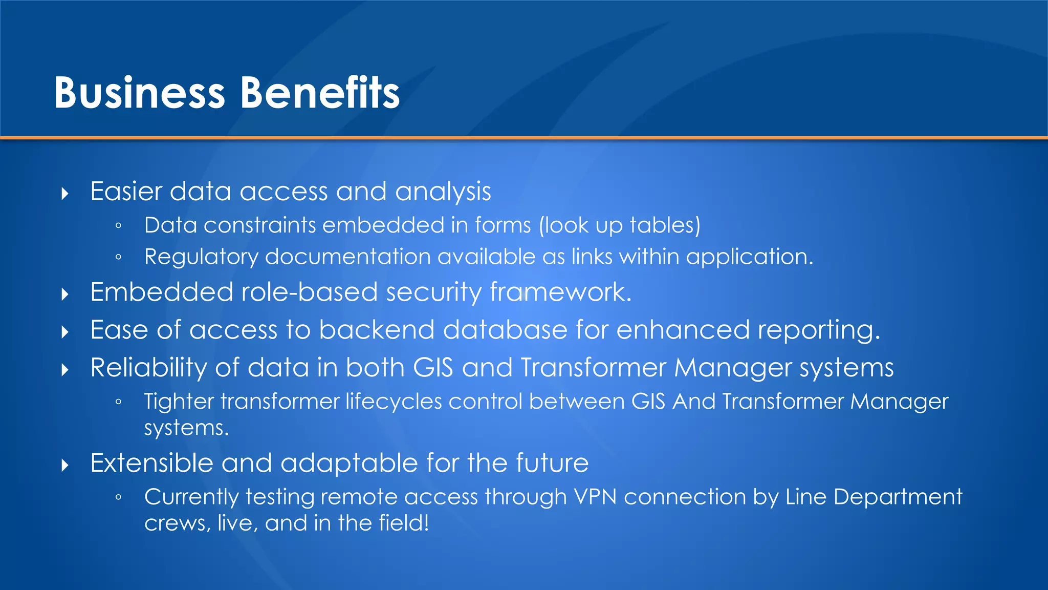 Transformer Management . Full Lifecycle Support Using GIS and a Web Application. | PPTX