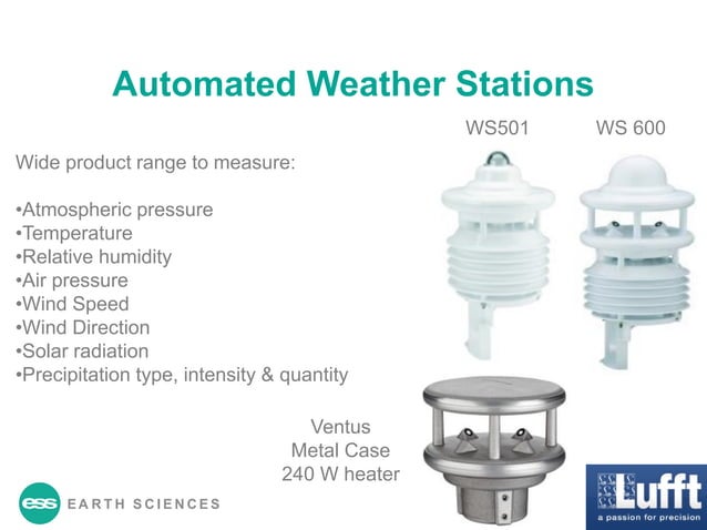 ESS Earth Science Monitoring Solutions Presentation | PDF