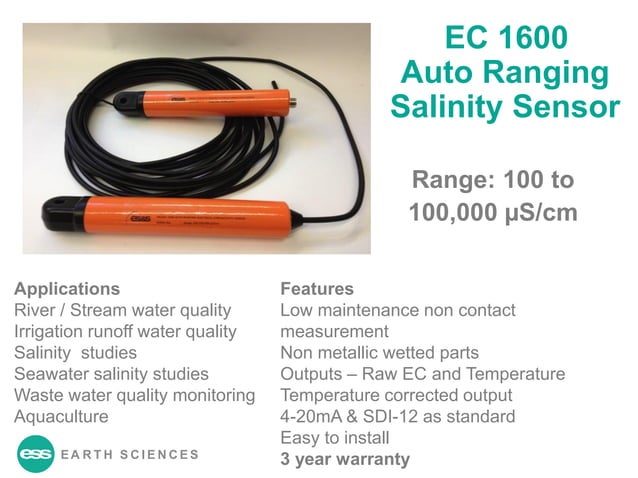 ESS Earth Science Monitoring Solutions Presentation | PDF