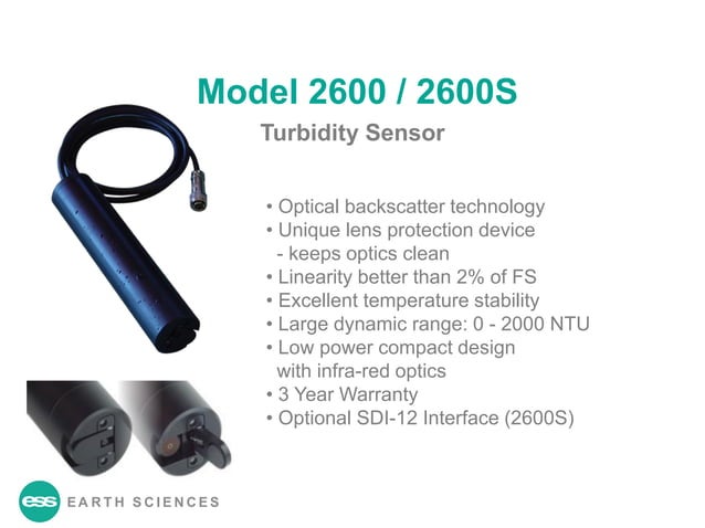 ESS Earth Science Monitoring Solutions Presentation | PDF