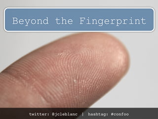 Identity in the Future of Embeddables & Wearables | PPT