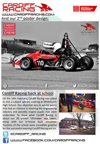 Cardiff Racing Newsletter February 2015 | PDF
