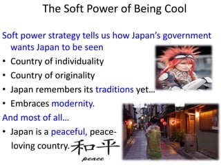 国際政治基礎a 2015 final test soft power case study | PPTX