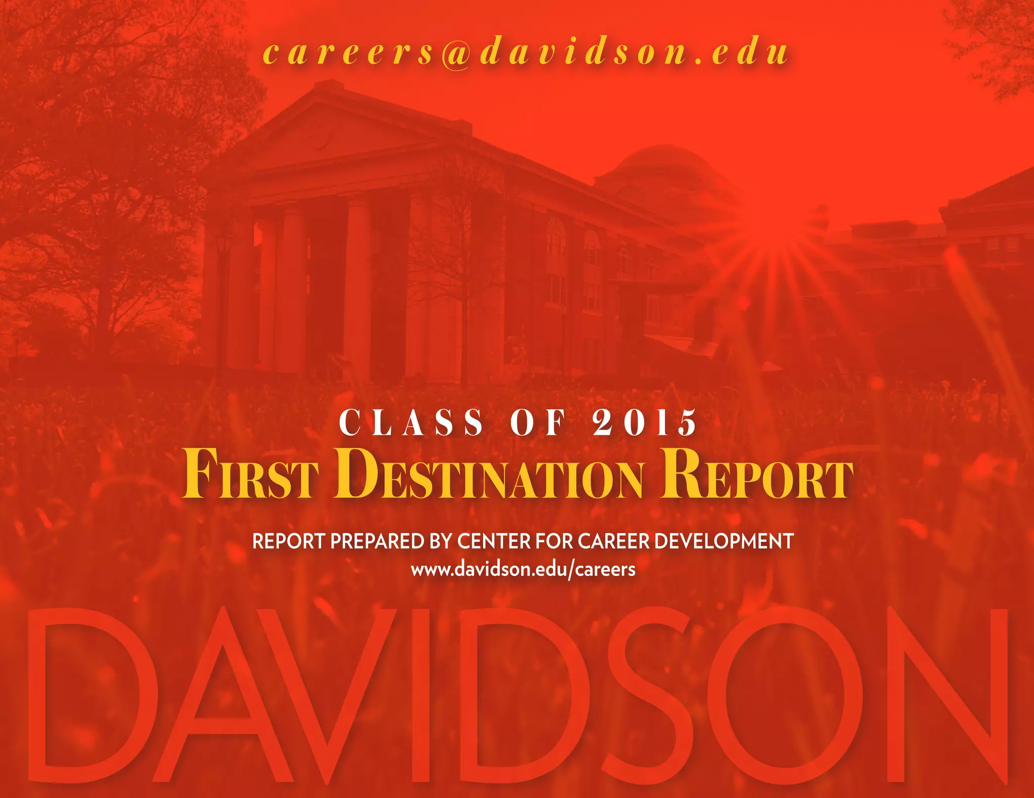 2015 First Destination Report | PPT