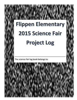 Log Book for Science Fair | PDF