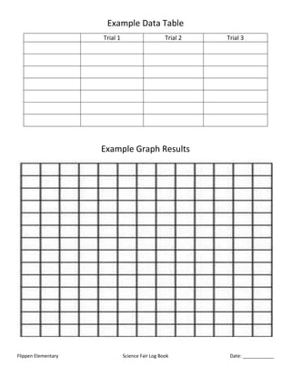 Log Book for Science Fair | PDF