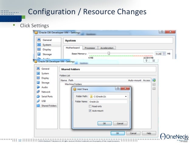 Using Virtualbox Learn Oracle Database 12c And Ebs R12