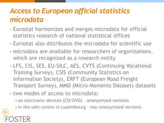 Access to social science data: research, election results, official ...