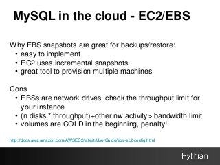 Scale MySQL on EC2 with Ansible | PPT