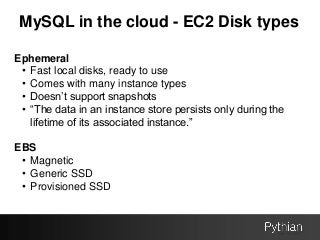 Scale MySQL on EC2 with Ansible | PPT