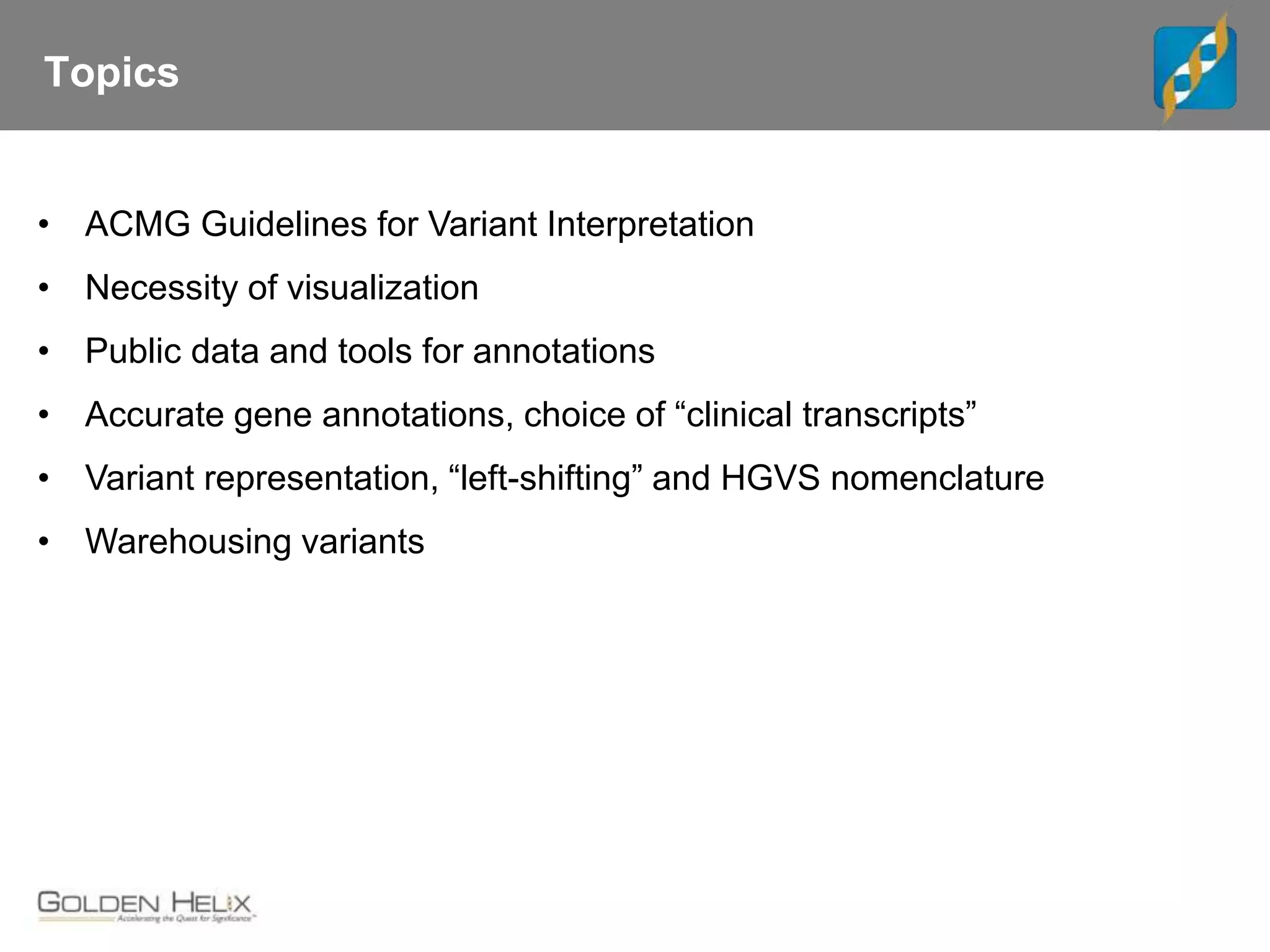 2015 Functional Genomics Variant Annotation And Interpretation Tools And Public Data Pptx