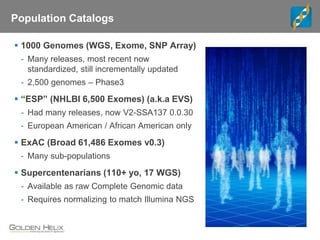 2015 functional genomics variant annotation and interpretation- tools and public data | PPTX