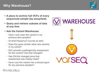 2015 functional genomics variant annotation and interpretation- tools and public data | PPTX