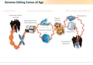 Genome Editing Comes of Age; CRISPR, rAAV and the new landscape of ...