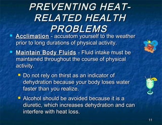 Heat Stress Safety Course | PPT
