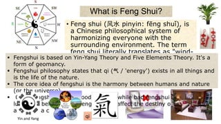 Houses and Feng Shui in China | PPT