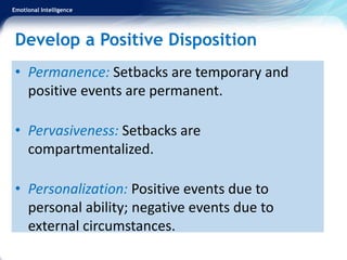 Emotional Intelligence: How to Develop Skills for Success | PPTX
