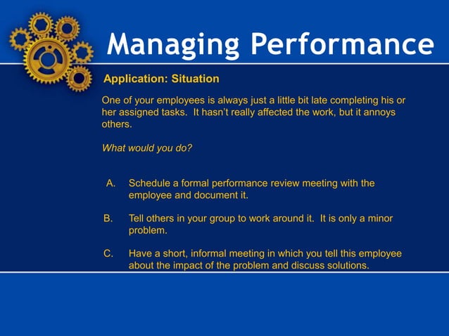 Taking the Lead: Five Things Every Supervisor Needs to Know ...