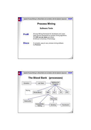 Process Mining applications and a correlation with the Systemic ...