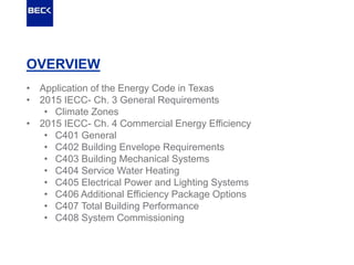 2015 IECC Key Highlights & Updates | PPTX