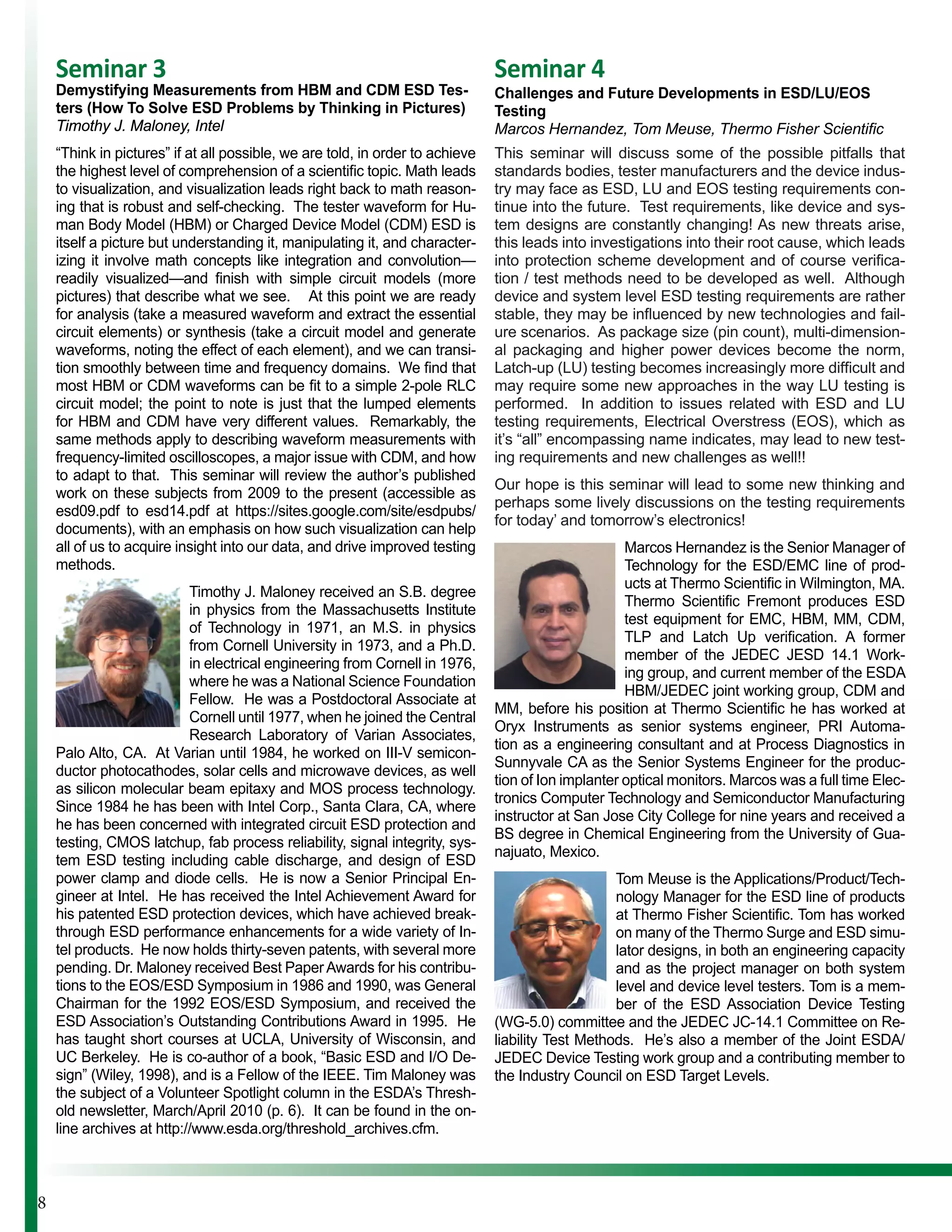 2015 International ESD Workshop | PDF