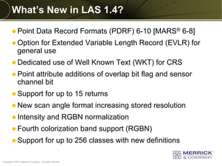 A LiDAR Processing Workflow Supporting LAS 1.4 and Testing for USGS NGP ...
