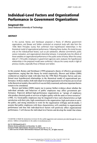 2015_Individual-Level Factors and Organizational Performance in ...