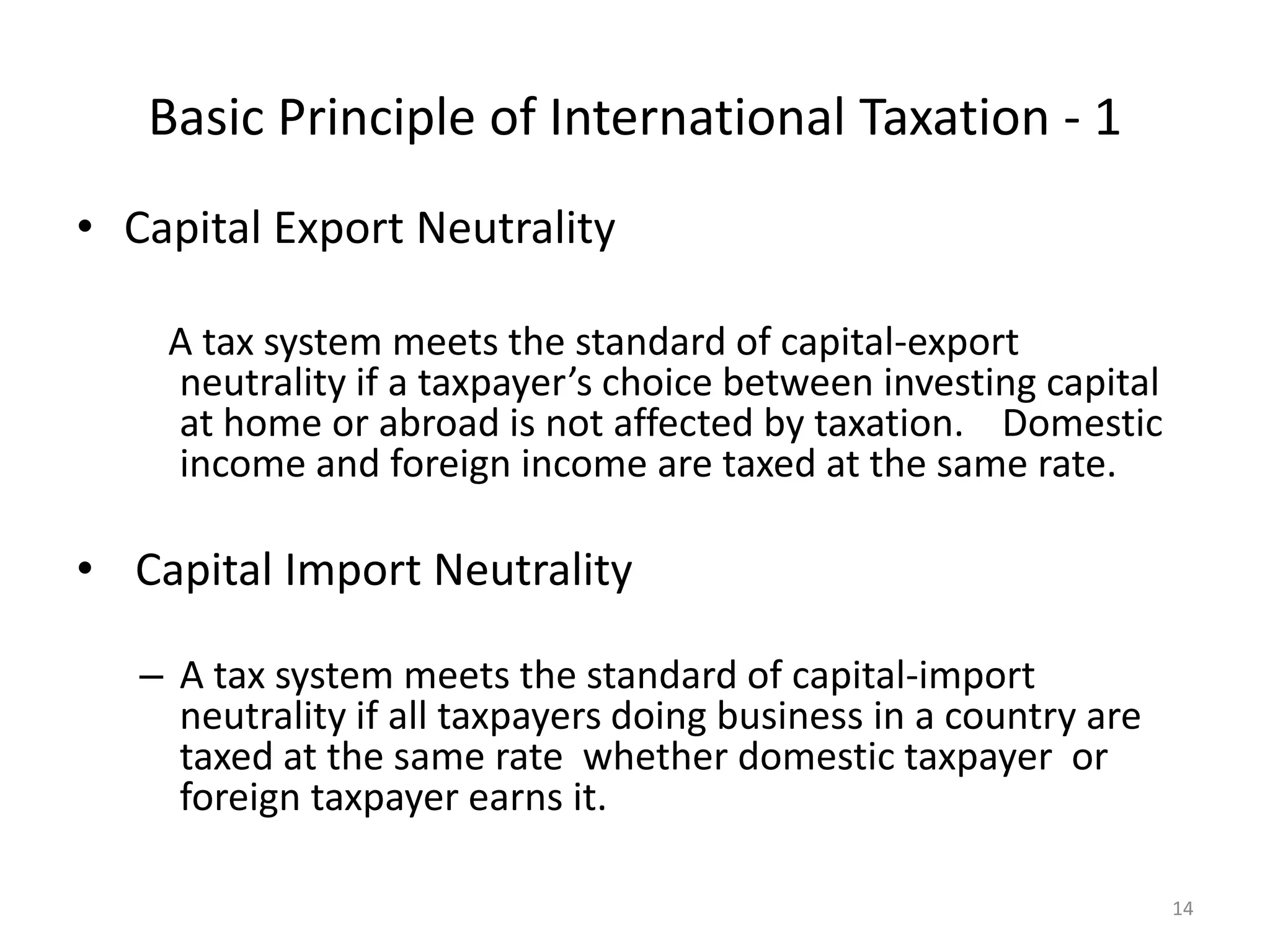 International Taxation | PPTX
