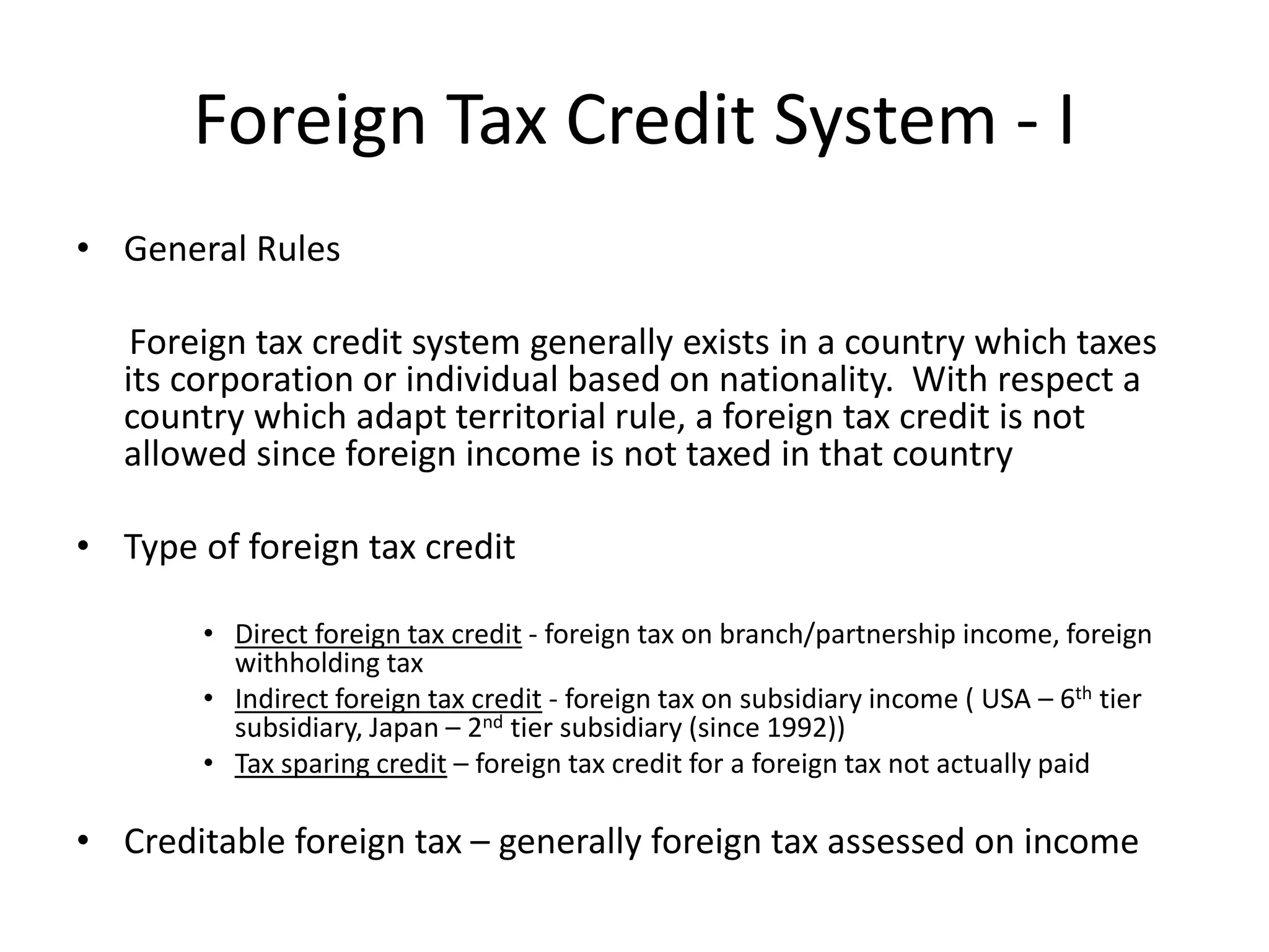 International Taxation | PPTX