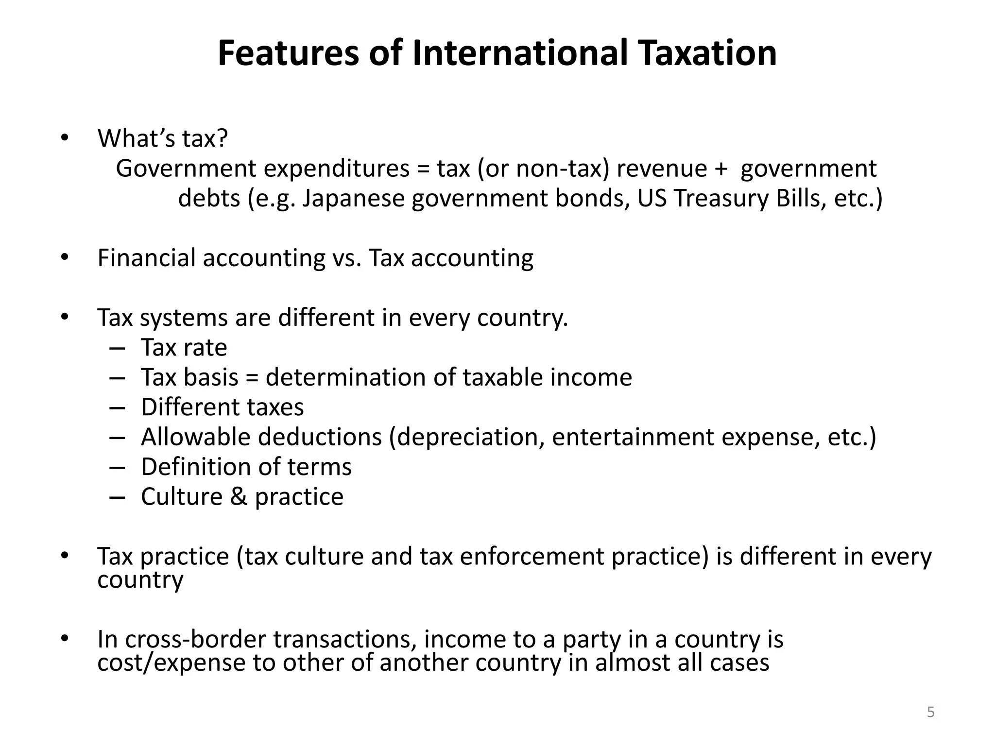 International Taxation | PPTX