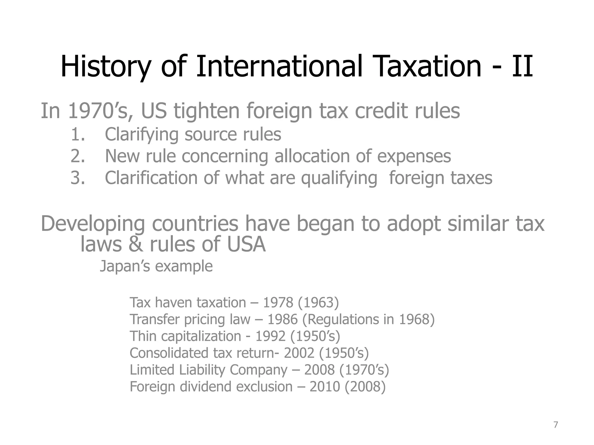 International Taxation | PPTX