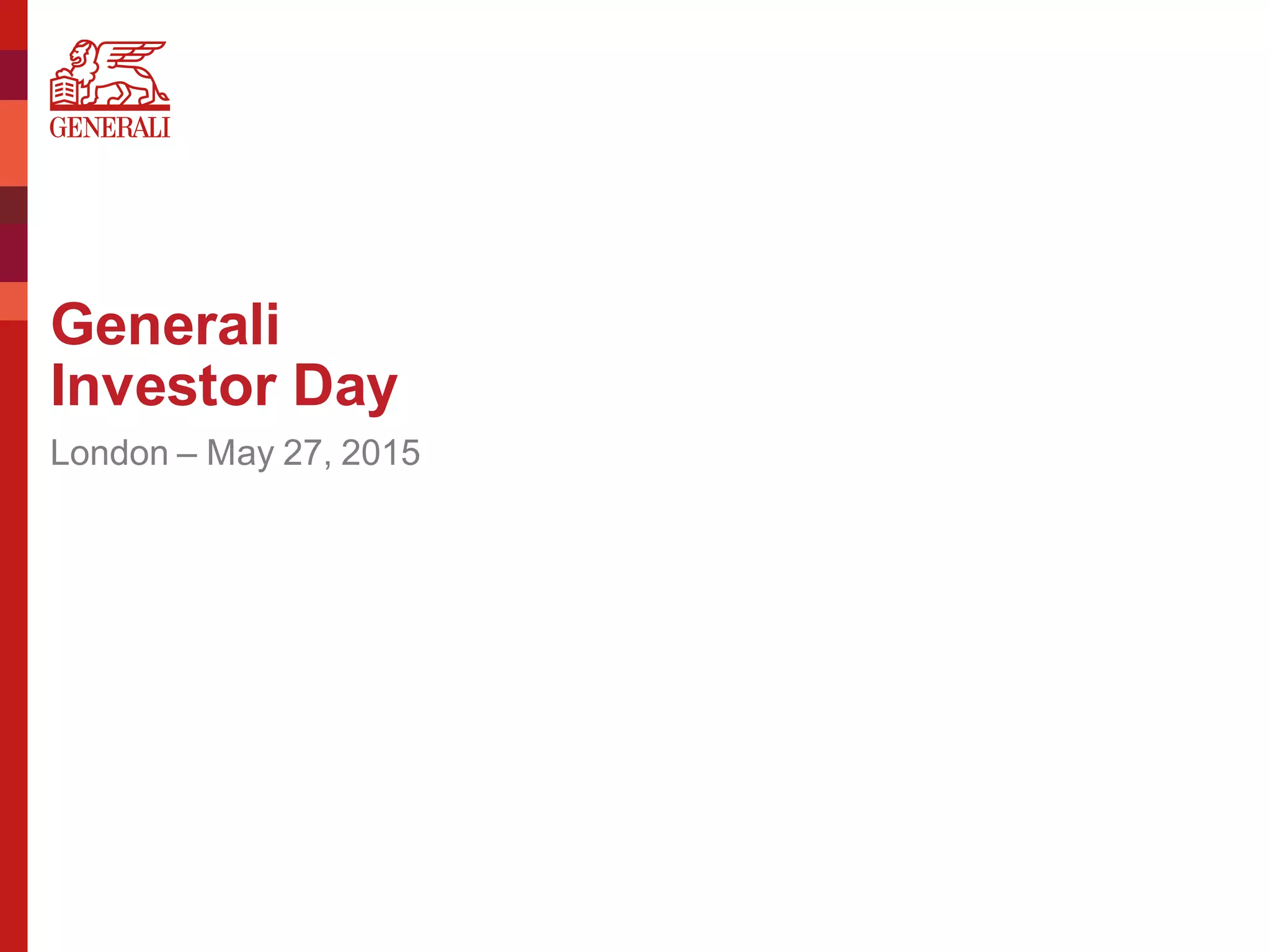 2015 Investor Day Presentation | PDF
