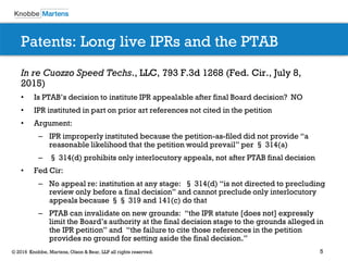 2015 Intellectual Property (IP) Year in Review | PPT