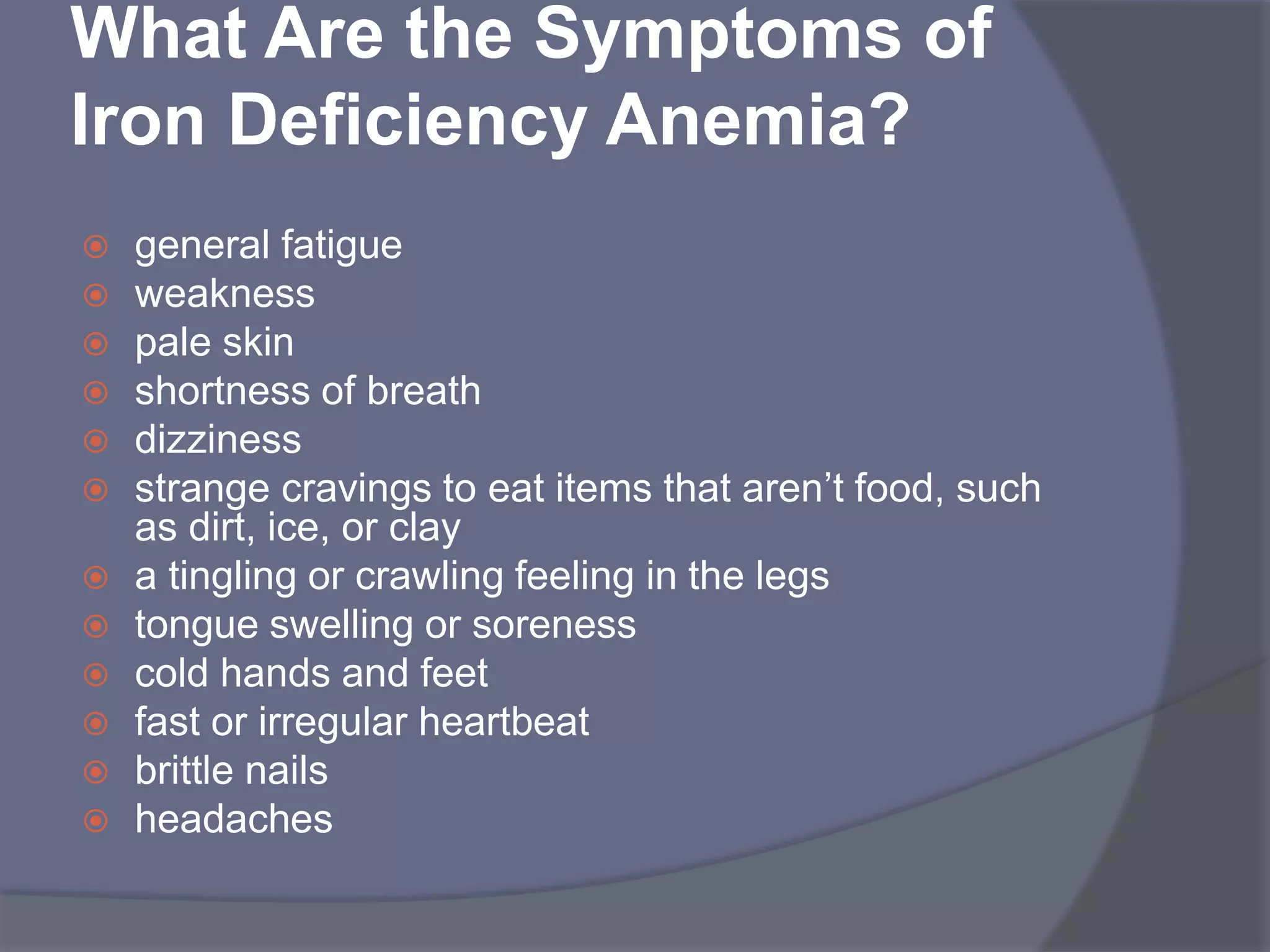 2015 iron deficiency anemia | PPTX