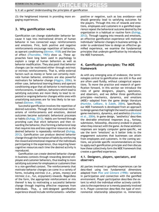 Is it all a game? Understanding the principles of gamification | PDF