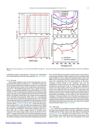 Adsorptive/photo-catalytic process for naphthalene removal from aqueous ...