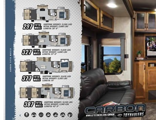 2015 Keystone Carbon Toy Haulers | PPT