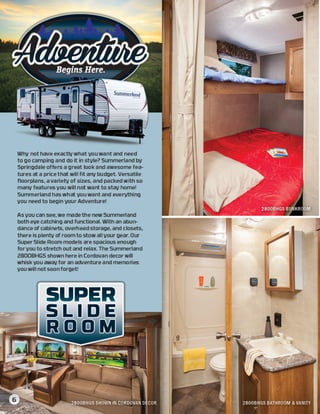 2015 Keystone Springdale - Summerland Travel Trailers & Fifth Wheels | PDF
