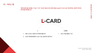 2015 계원예술대 LDF LCard | PPT