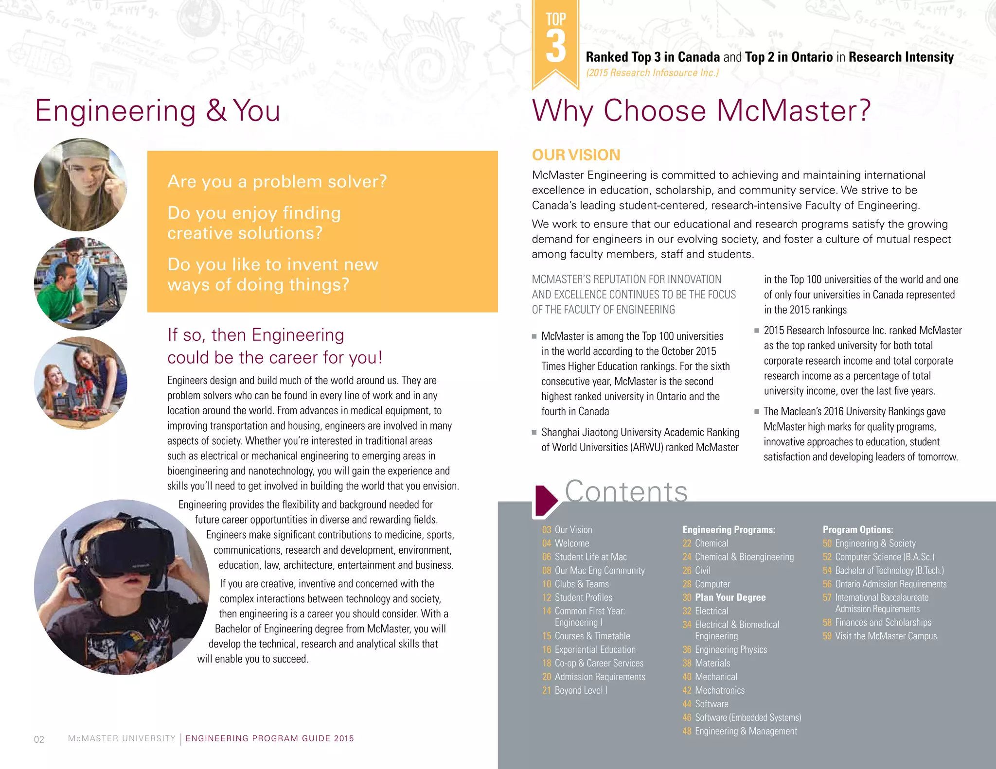 McMaster University - Faculty of Engineering - Guide | PDF