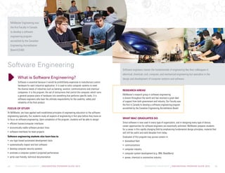 McMaster University - Faculty of Engineering - Guide | PDF