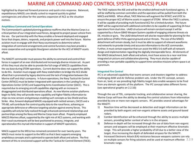 2015 Marine Corps Aviation Plan | PDF