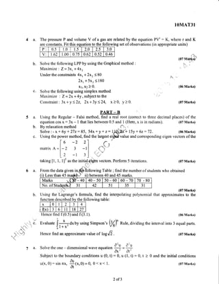 3rd Semester (June; July-2015) Civil Engineering Question Paper | PDF