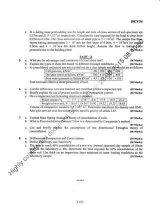 5th Semester (June; July-2015) Civil Engineering Question Paper | PDF