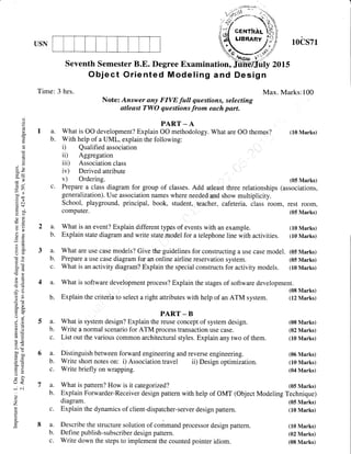 7th Semester (June; July-2015) Computer Science and Information Science ...