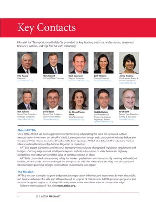 2015 ARTBA Media Kit | PDF