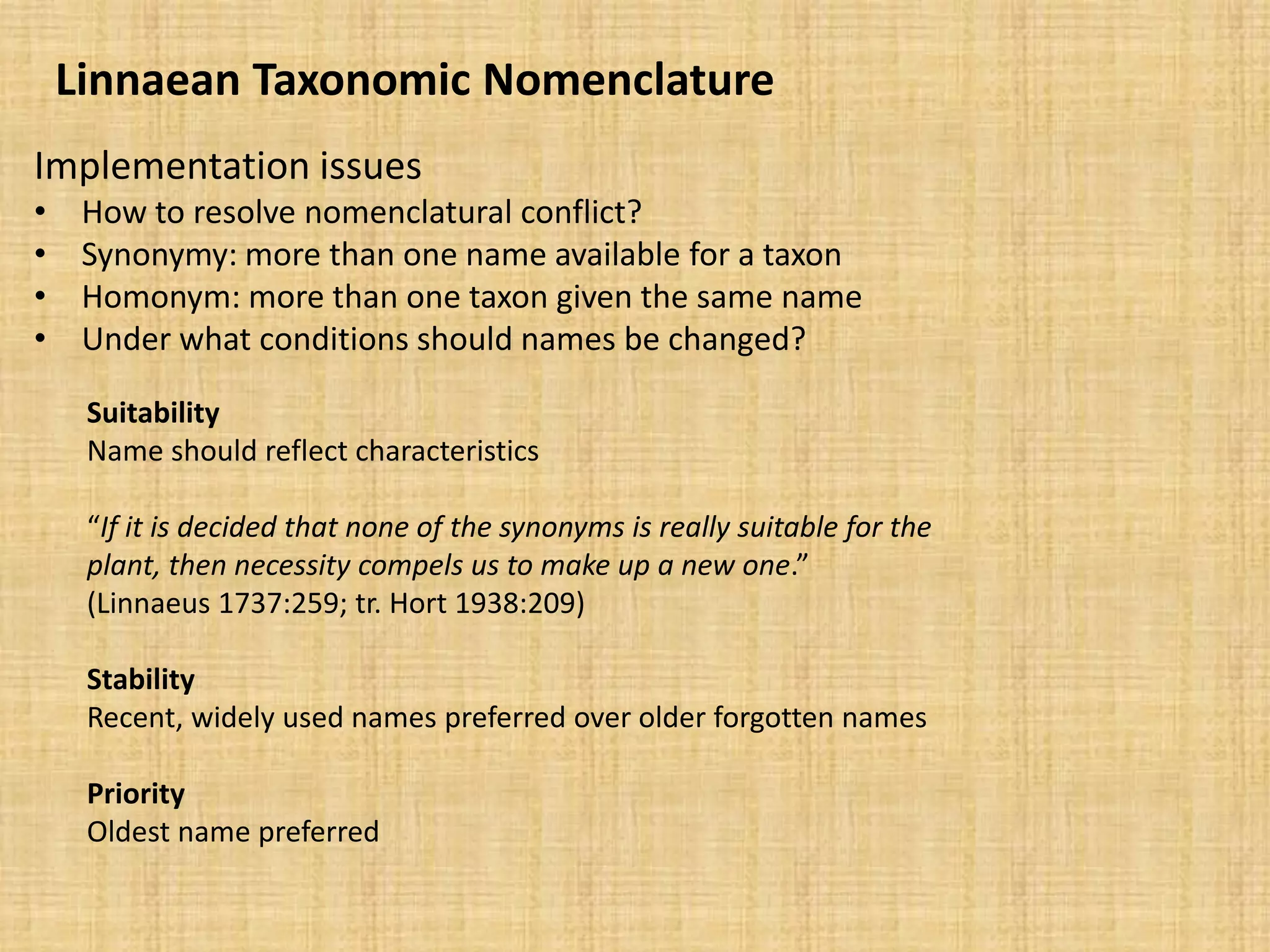 The History and Future of Taxonomy | PDF