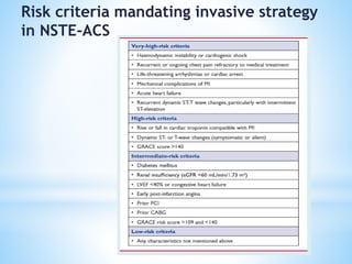 2015 ESC NSTEMI guidelines | PPTX