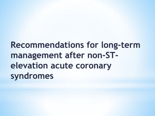 2015 ESC NSTEMI guidelines | PPT