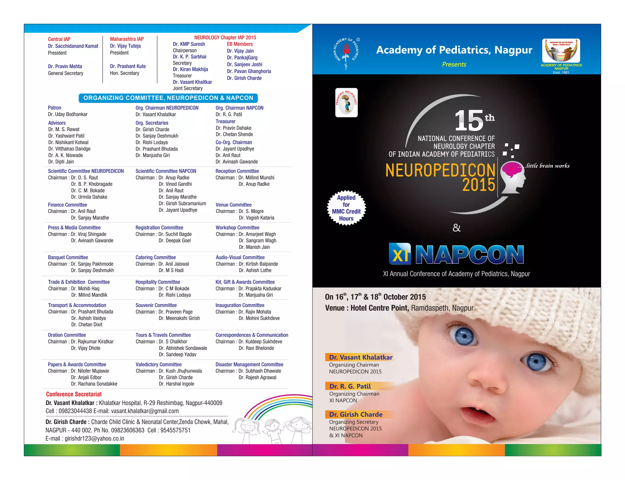Neuropedicon 2015 & XI Napcon | PPT